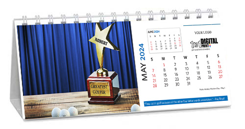 Personalised Golf Calendars - Golf Calendar Gifts